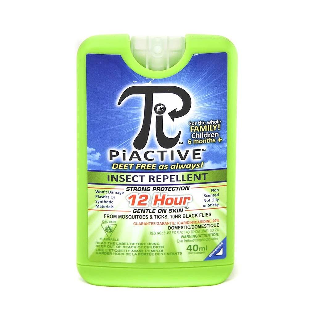 Piactive Deet Free Insect Repellent [40Ml] | MB Country Living