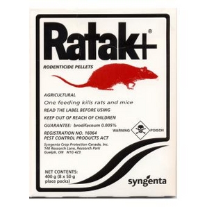 RATAK RODENTICIDE PELLETS [400G - 8 X 50G] | MB Country Living