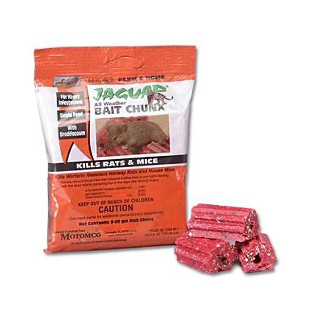 Jaguar Rodenticide Bait Chunk [10 X 20G] | MB Country Living